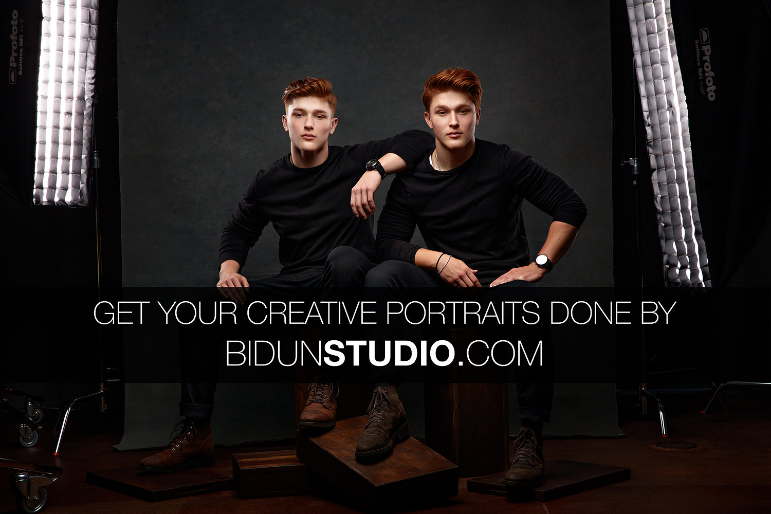 Studio Photoshoot Ideas For A Portrait Session | Bidun Art